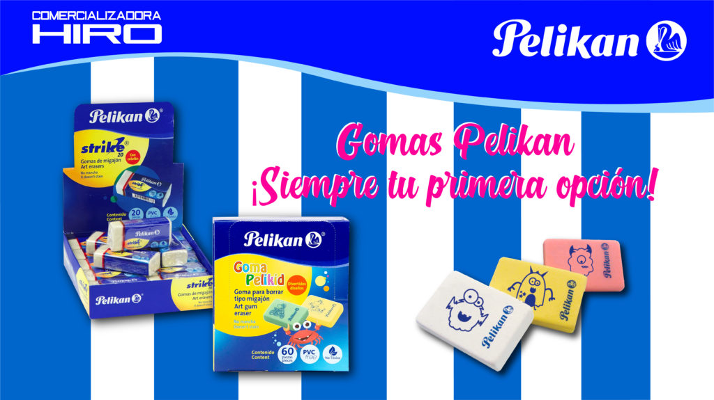 Gomas Pelikan – Comercializadora Hiro